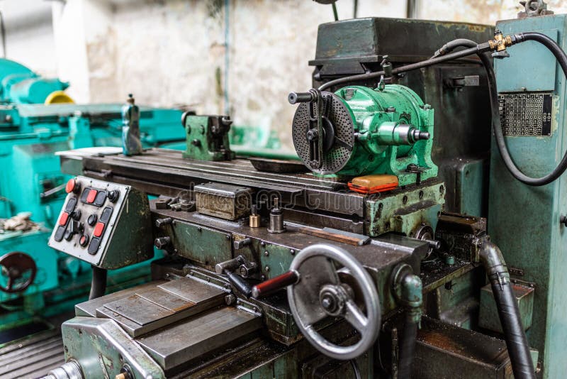 Old Equipment, Tools in a Rustic Style in an Abandoned Mechanical ...