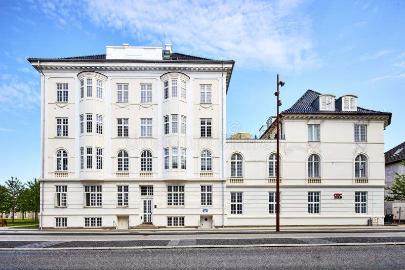 A Old European Traditional Building in Denmark Stock Photo - Image of ...