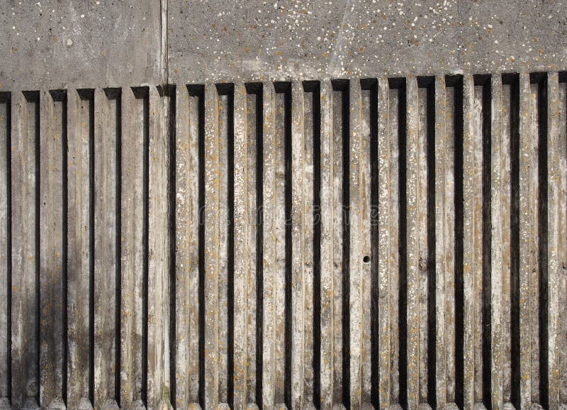 Fluted Concrete Background stock photo. Image of hard, masonry - 186418