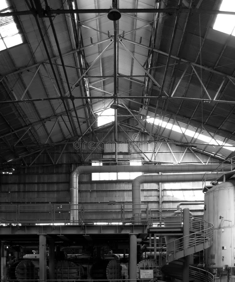 Old Factory stock image. Image of beams, decay, steel - 1112903