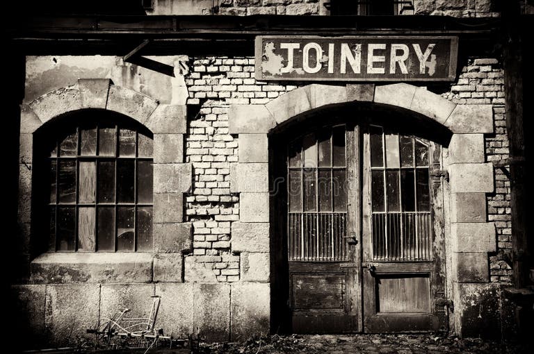 Old factory stock image. Image of factory, entrance, building - 11372213