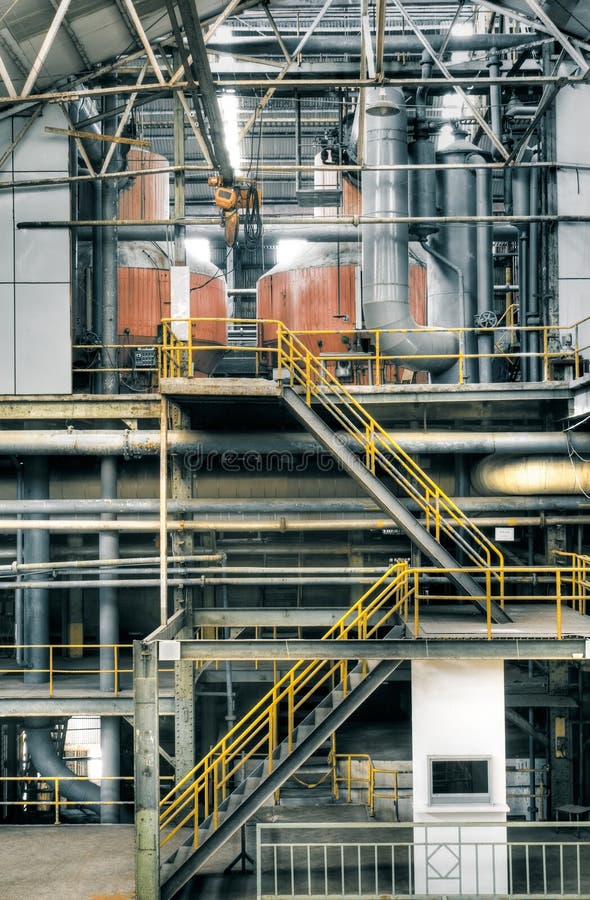 Industrial factory stock image. Image of desert, creepy - 13309921