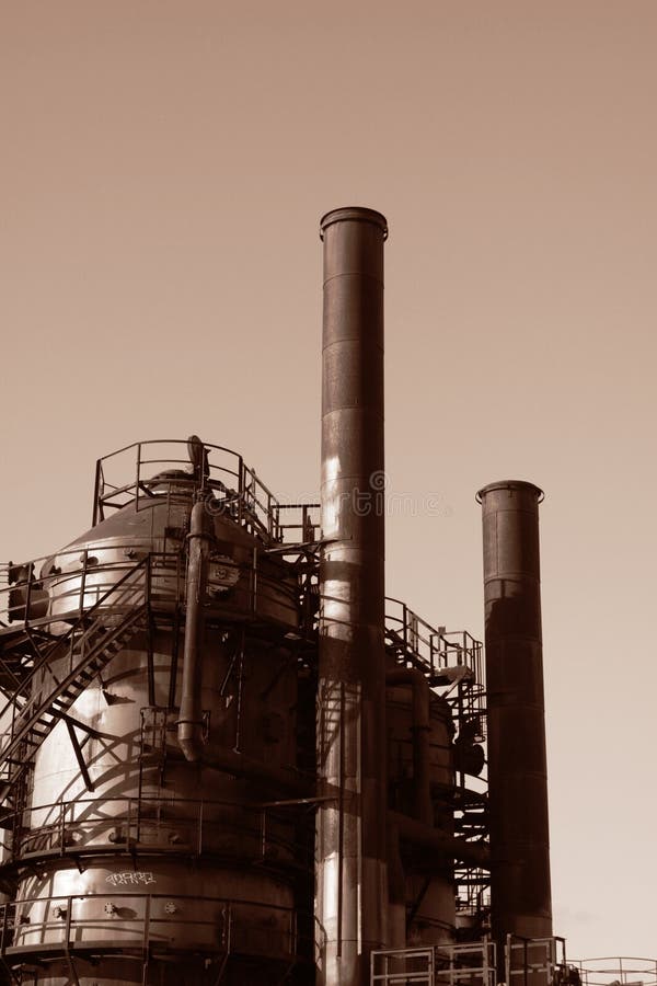 Old factory stock photo. Image of industry, outside, manufacturing ...