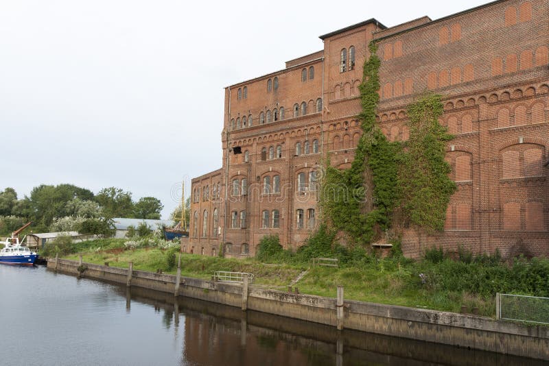 Old Factory stock photo. Image of bricks, outside, plants - 20839256