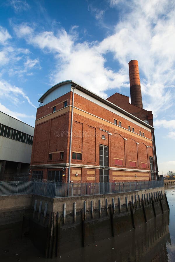 Old factory stock image. Image of england, blue, clear - 22364947