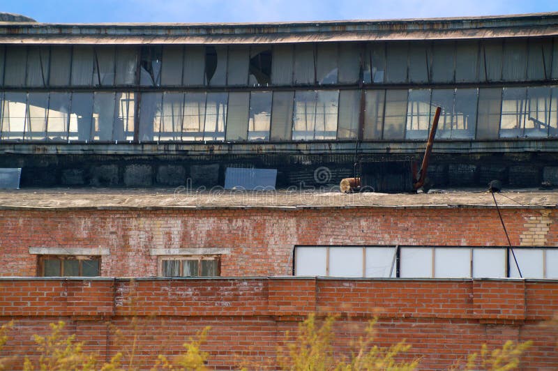 Old factory stock image. Image of fashioned, brick, industrial - 4167669