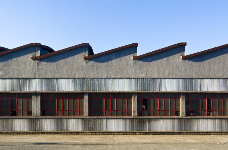 The old factory stock image. Image of repetition, factory - 5939145