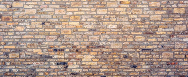 Old Factory Brick Wall Texture Background Stock Photo - Image of ...