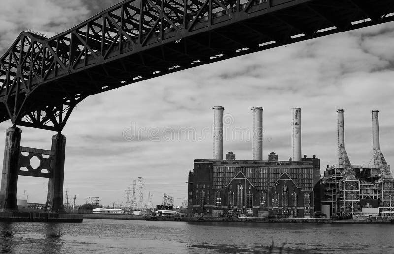 Old factory stock photo. Image of black, place, montreal - 2528