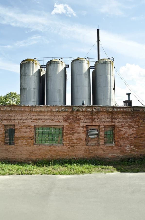 Old factory building stock image. Image of industry, landmark - 29410385