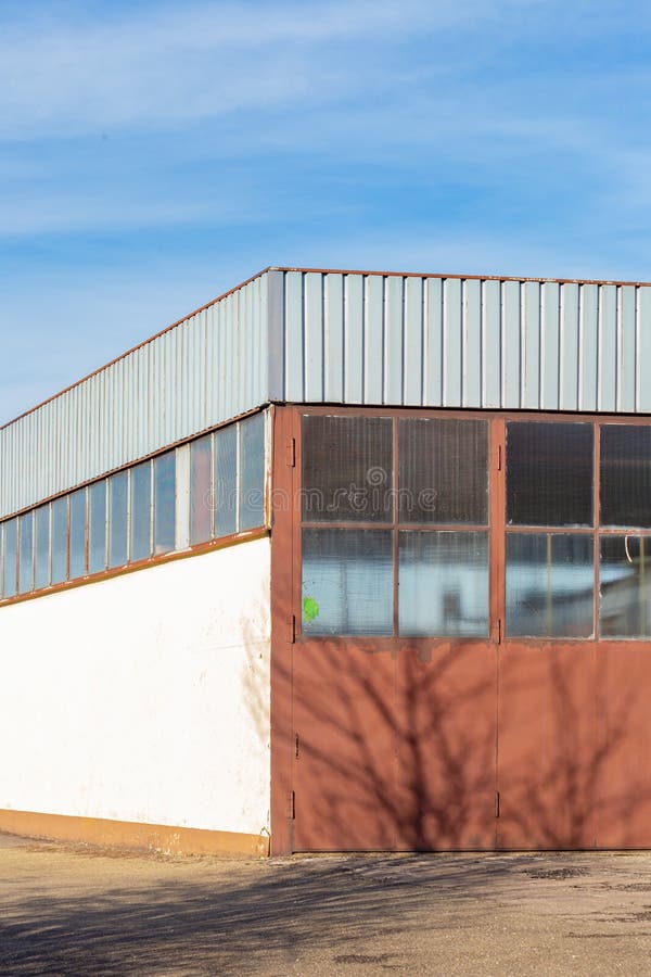 Old factory building stock image. Image of gate, abandoned - 173979909