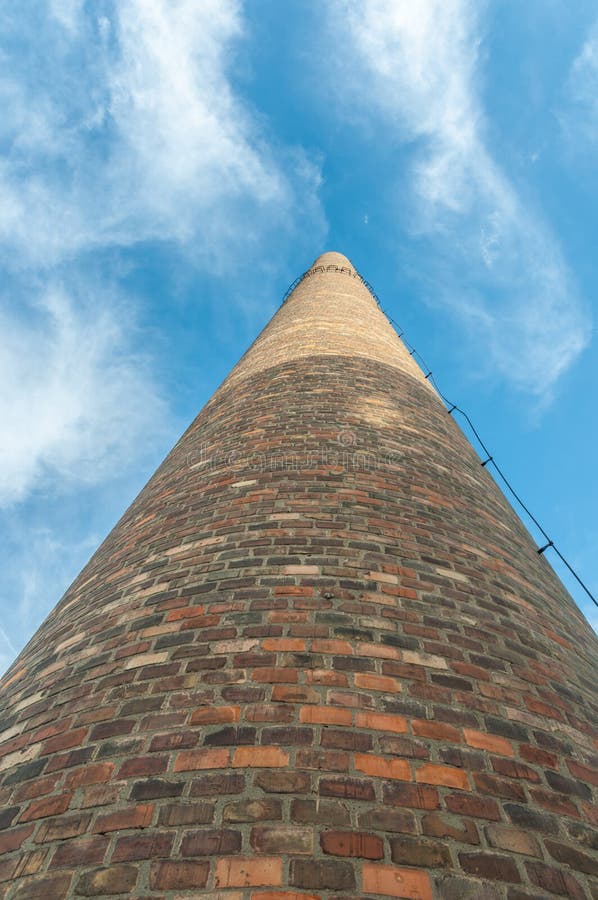 Old factory chimney stock image. Image of outdoors, retro - 26837059
