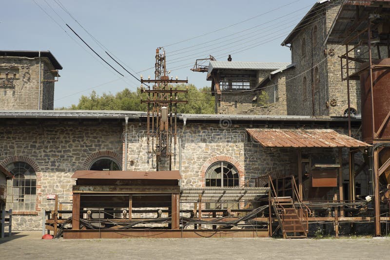 Old factory out of order stock image. Image of rusty - 68848429