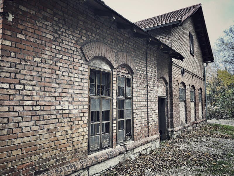 An Old Factory from Outside Stock Photo - Image of city, estate: 180628054