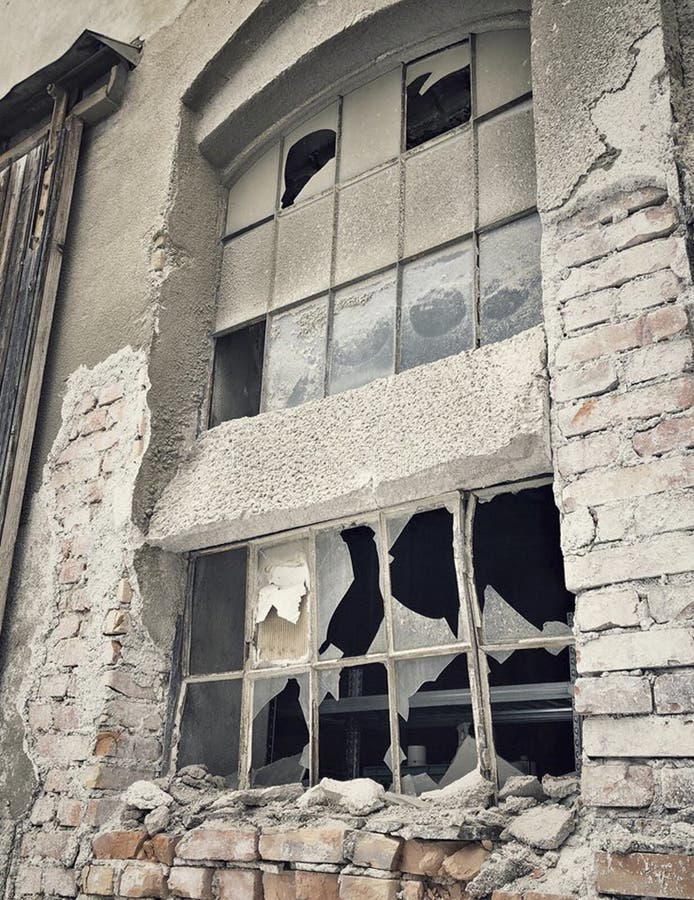 An Old Factory from Outside Stock Image - Image of window, tourist ...