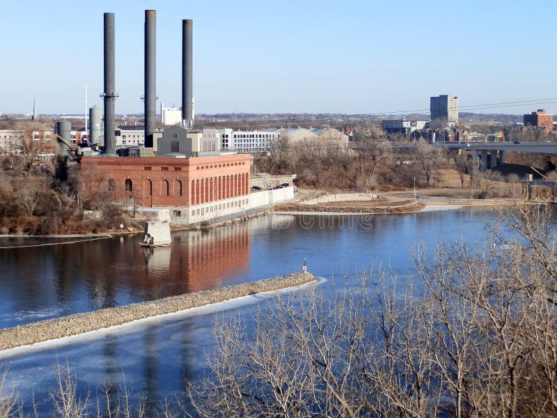 Old Factory by River stock photo. Image of nature, body - 23103686