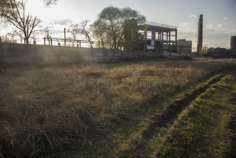 Old factory stock image. Image of river, architecture - 92029745