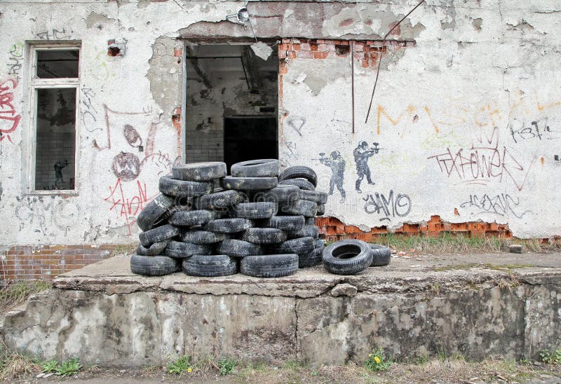 Old factory stock photo. Image of facade, game, outdoor - 31077288