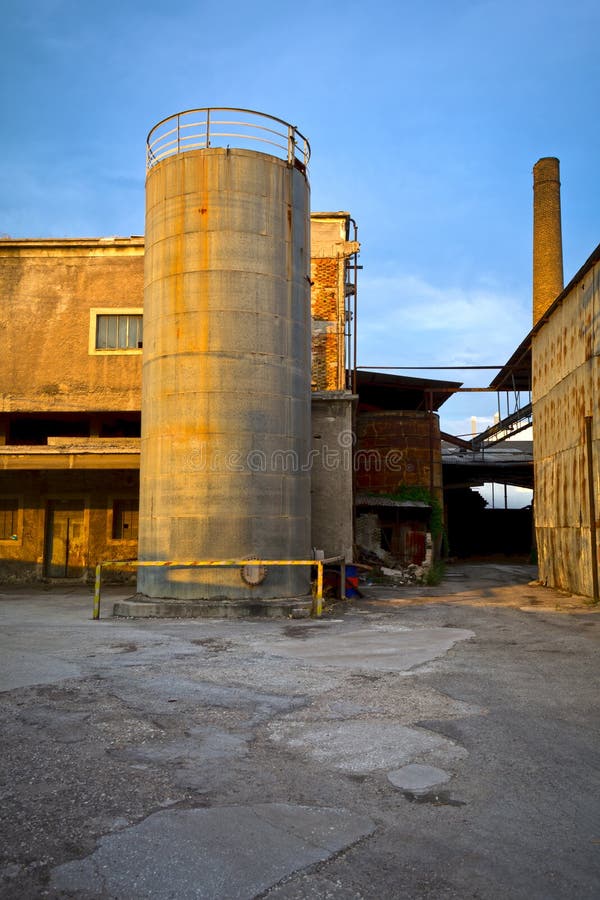 Old factory stock image. Image of energy, athens, early - 57375013