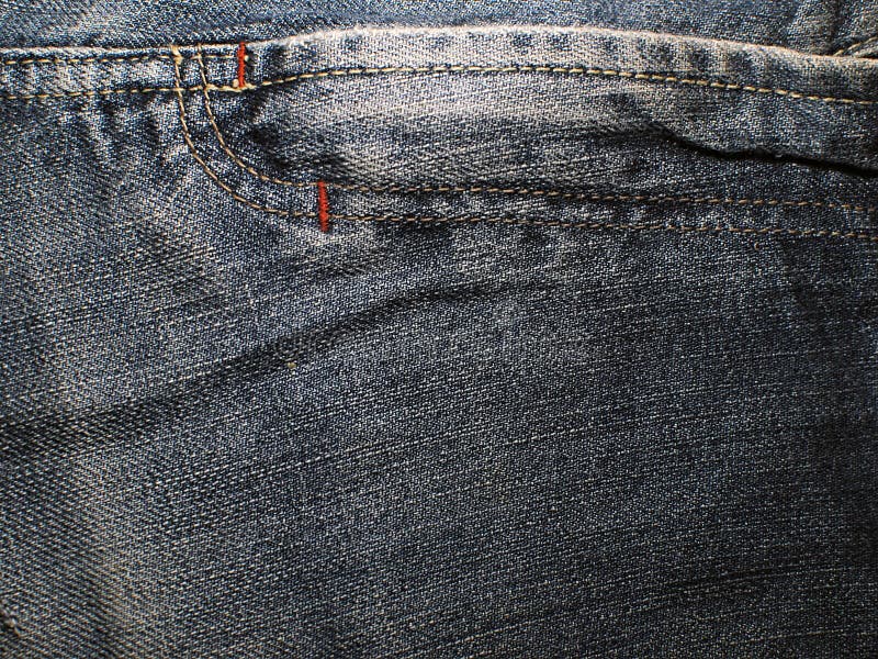 Faded blue jeans stock image. Image of button, cotton - 6865743