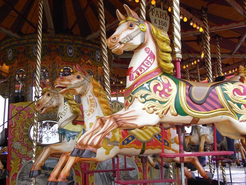 Old fair ground ride stock image. Image of traditional - 20624971