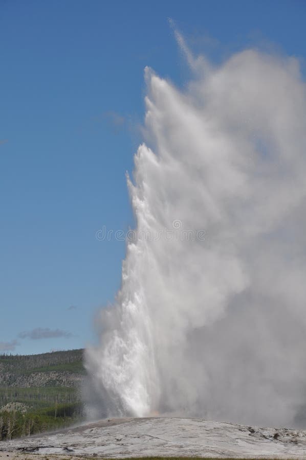 Old Faithful stock image. Image of parks, states, phenomenon - 21326287