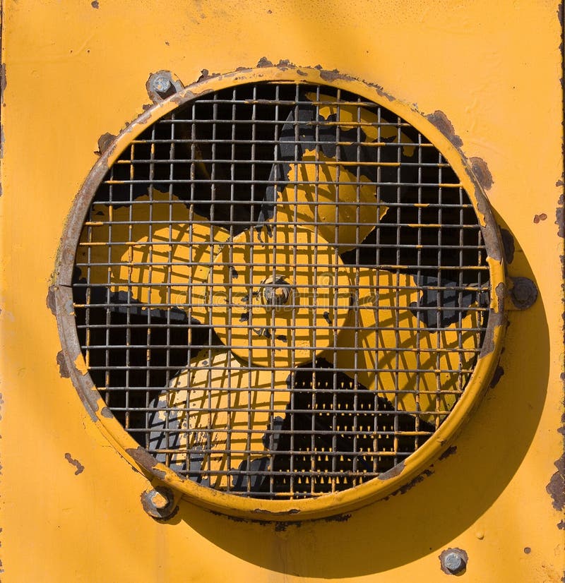 Old fan stock image. Image of industrial, grid, rusty, machine - 560537