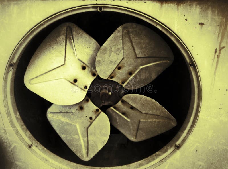 Old Fans in the Ventilation System Editorial Photography - Image of ...