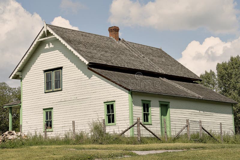 Old farm house stock photo. Image of traditional, vintage - 136518854