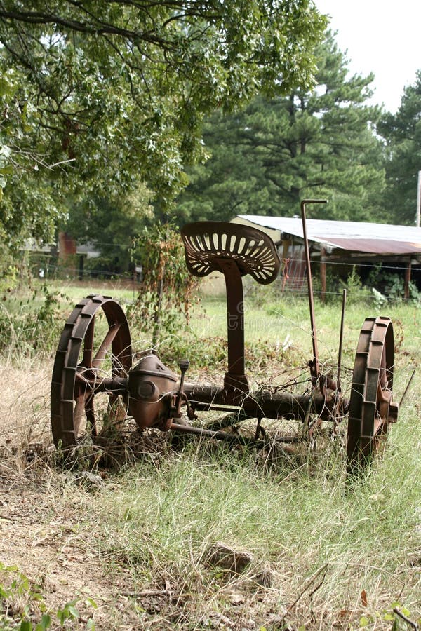 Old Farm Machine stock photo. Image of retro, field, rusty - 1079350