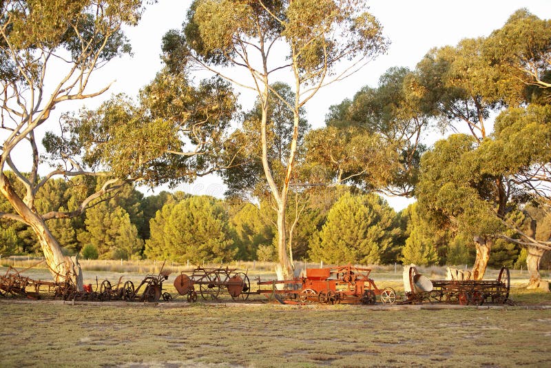 Old farm machinery stock photo. Image of antique, rustic - 43249334