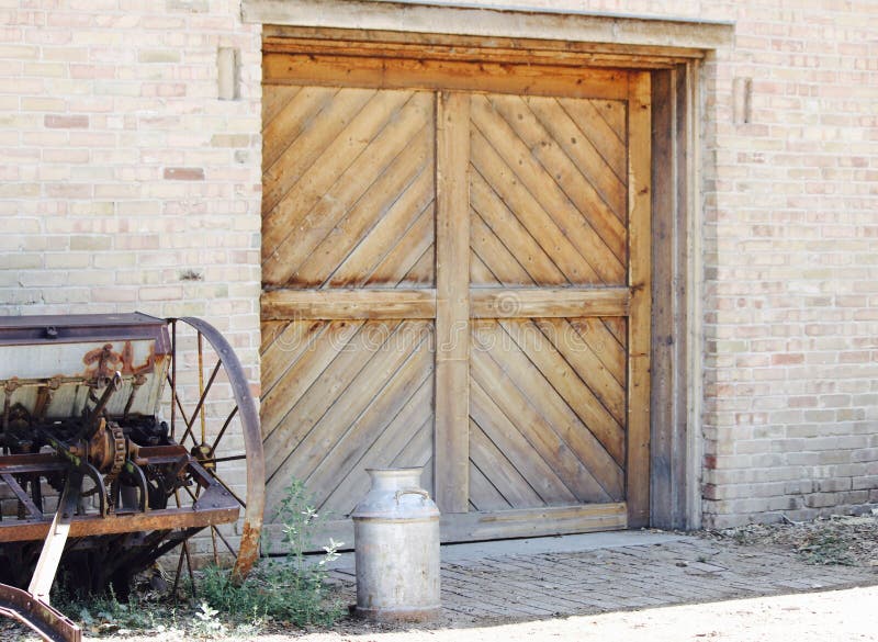 Old Farm stock image. Image of doors, farm, barn, rustic - 48795149