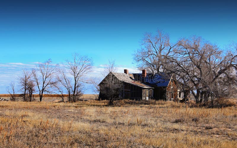 Old Farmhouse stock photo. Image of desolate, condemdned - 65697266