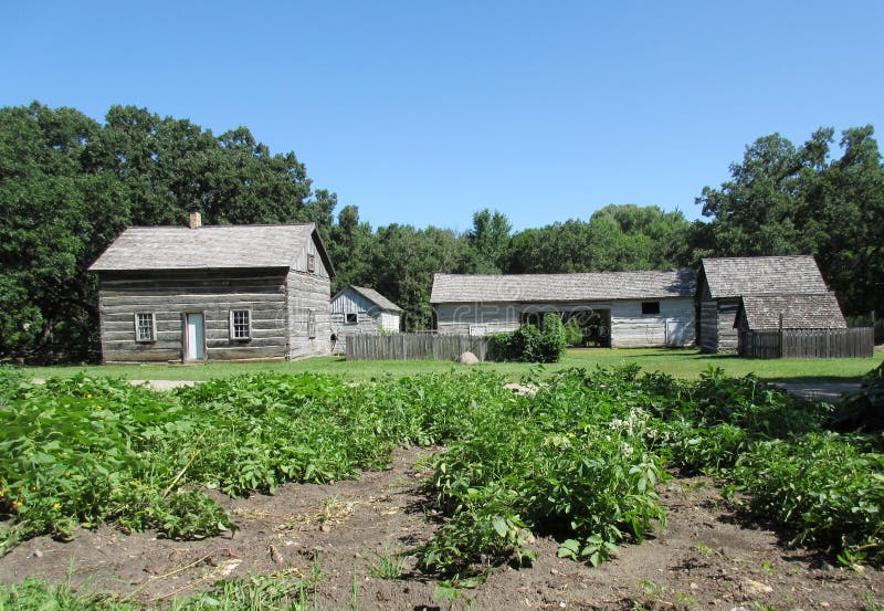 Old farmstead stock image. Image of barn, stylish, farmstead - 43705799