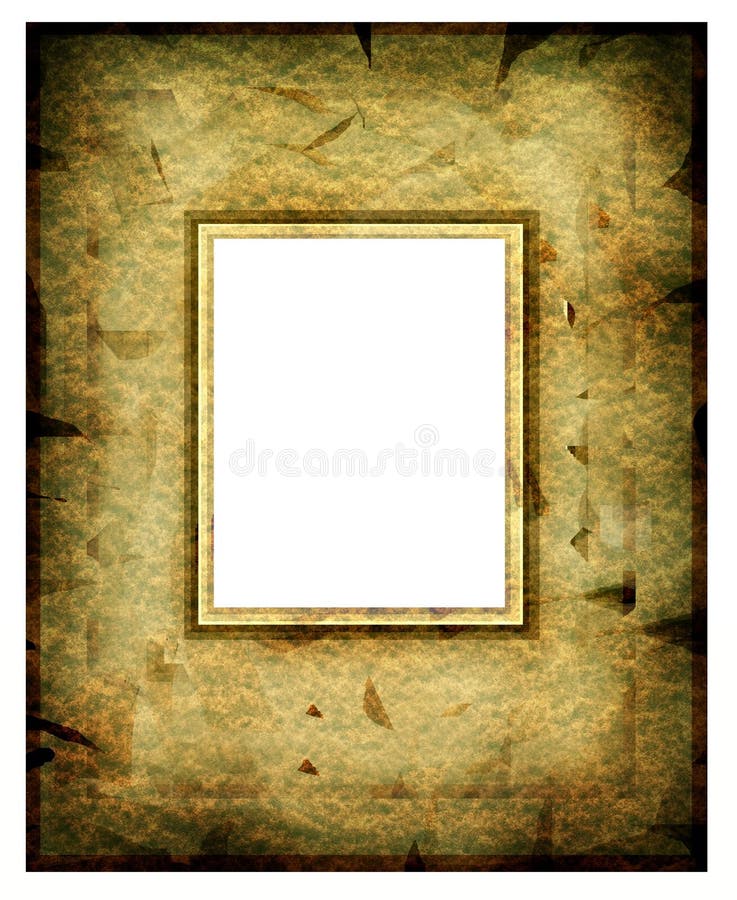 Old fashion abstract frame stock illustration. Illustration of dirt ...