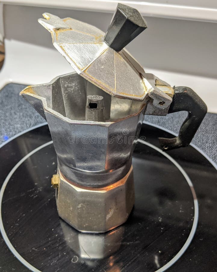 Old Fashion Espresso Kettle Stock Photo - Image of fashion, kettle ...