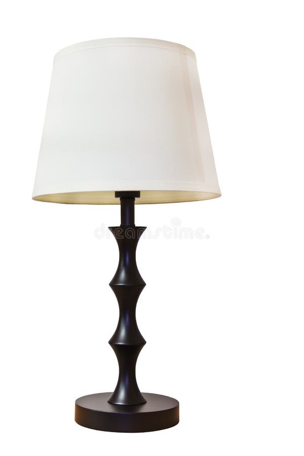 Old fashion table lamp stock photo. Image of light, illumination - 20823234