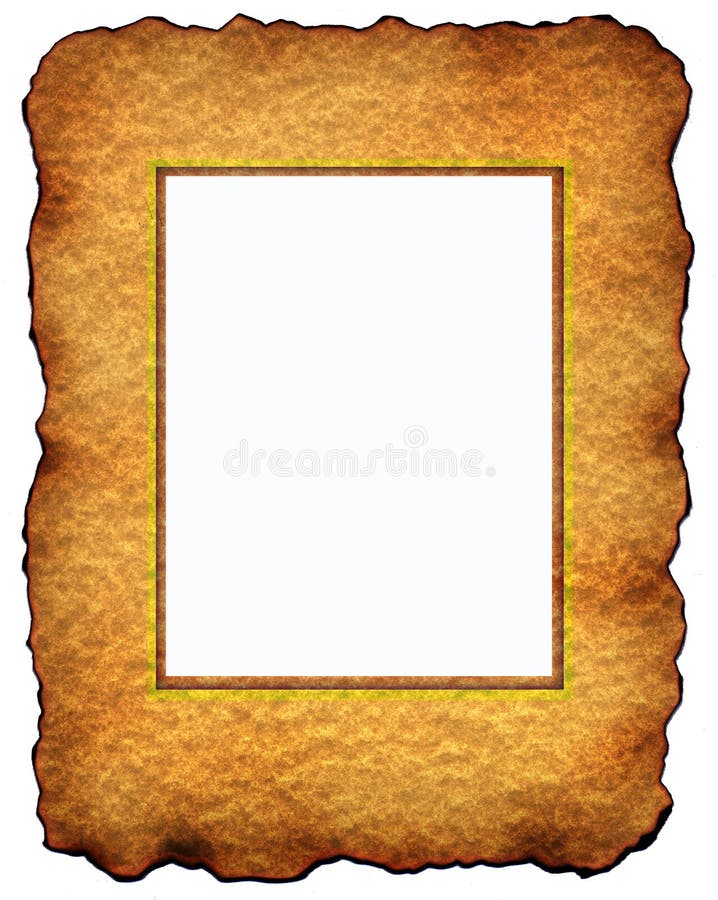 Old Fashion Vintage Photo Frame Stock Illustration - Illustration of ...