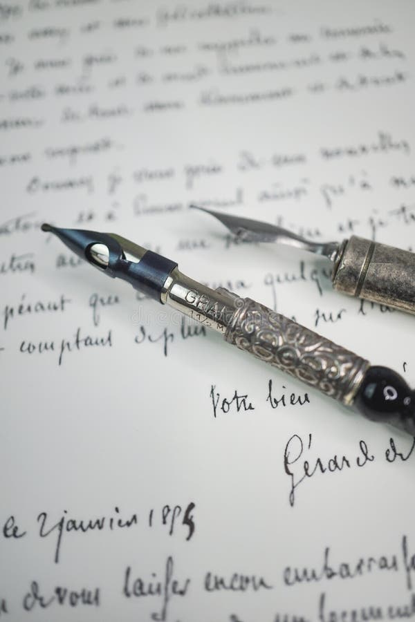 Old Fashion Writing Sample with Different Writing Techniques, Papers ...