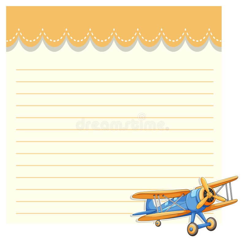 Flying Lined Paper Stock Illustrations – 100 Flying Lined Paper Stock ...