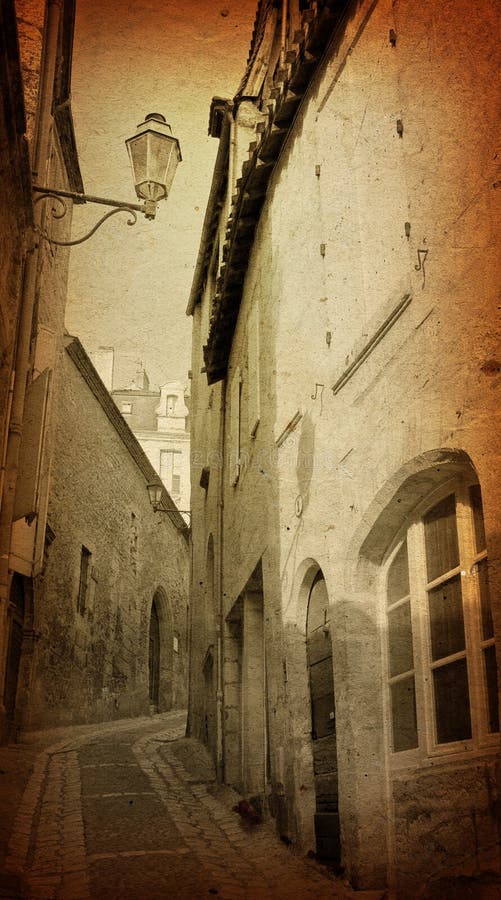 Old-fashioned Artistic Landscape Stock Photo - Image of paris, france ...