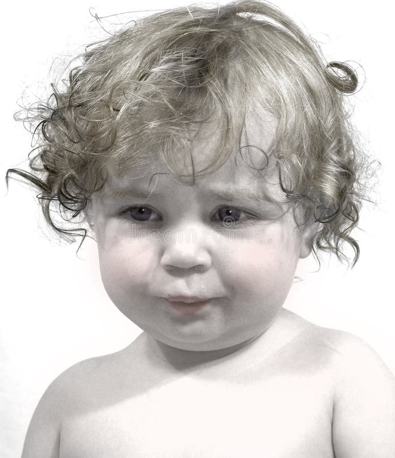 Old fashioned baby stock photo. Image of girls, head, toddler - 72052