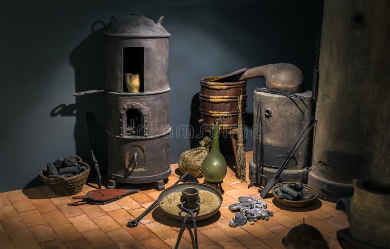 Old Fashioned Blacksmith Workshop Stock Photo - Image of industry ...