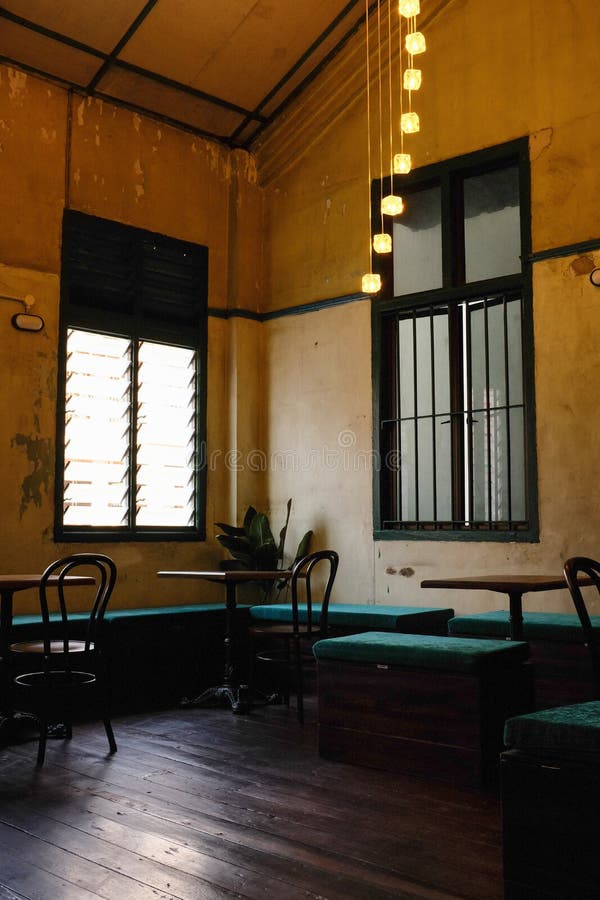 Old Fashioned Cafe in the City Centre of Kuala Lumpur, Malaysia. Stock ...
