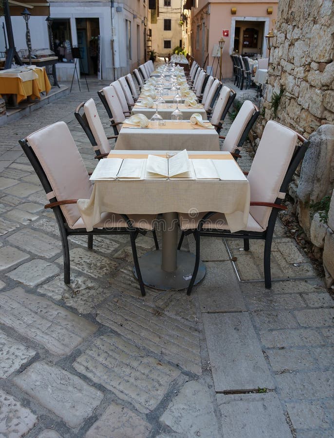 Old fashioned cafe terrace stock photo. Image of bistro - 33536010