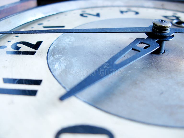 Old-fashioned clock stock image. Image of timepiece, antique - 4775595