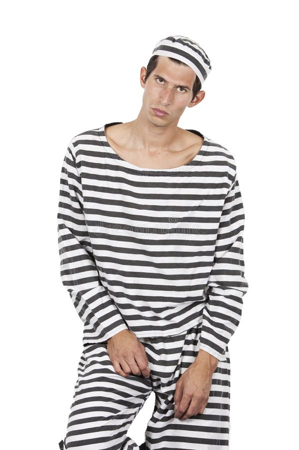 Old Fashioned Convict Looks at Camera Stock Photo - Image of prison ...