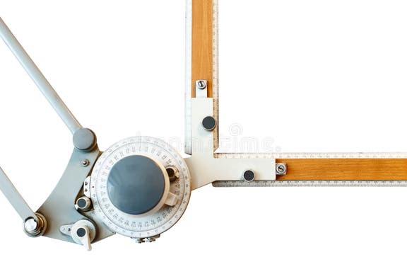 Old-fashioned Drawing Board Stock Photo - Image of blueprints, design ...