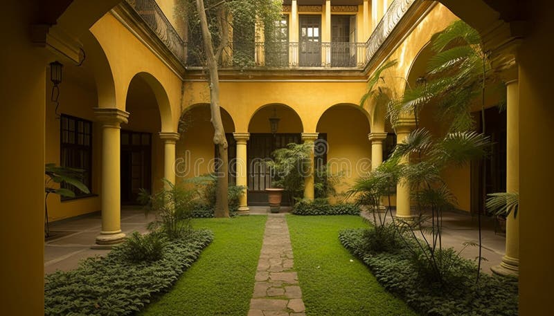 Old Fashioned Elegance Meets Modern Design in Famous Courtyard ...