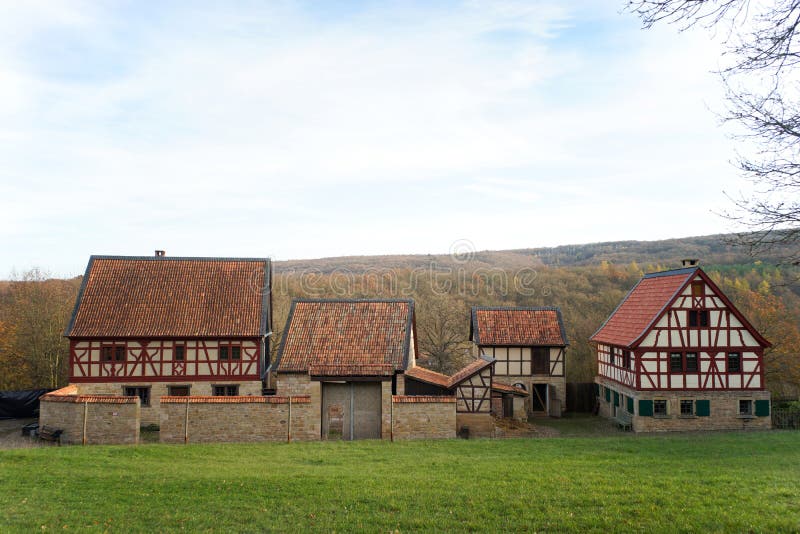Old Fashioned Farm in Germany Stock Image - Image of fashioned ...